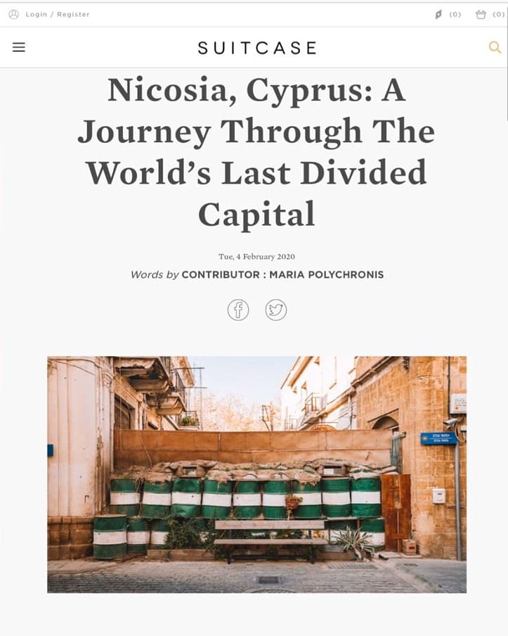 SUITCASE: Nicosia, the World’s Last Divided Capital – Maria Polychronis